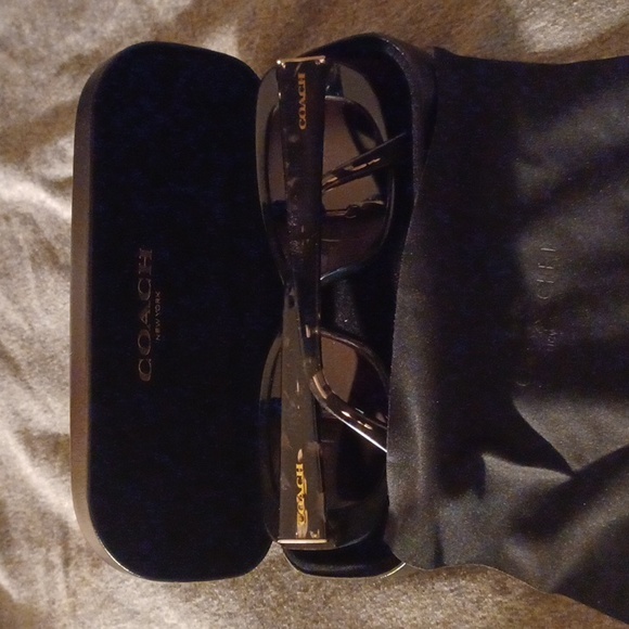 Coach | Accessories | Coach Glasses With Case And Cloth | Poshmark